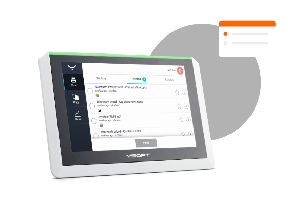YSoft SAFEQ External Terminals | Y Soft Hardware